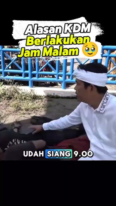 Alasan Kang Dedi Mulyadi Berlakukan Jam Malam 🥹 Untuk Anak #dedimulyadi #jam #malam #anak #kdm ...