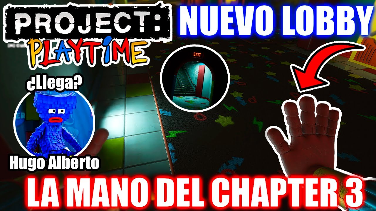 Project Playtime: Nueva Mano del Chapter 3 y ¿NUEVO LOBBY? | Playtime ...