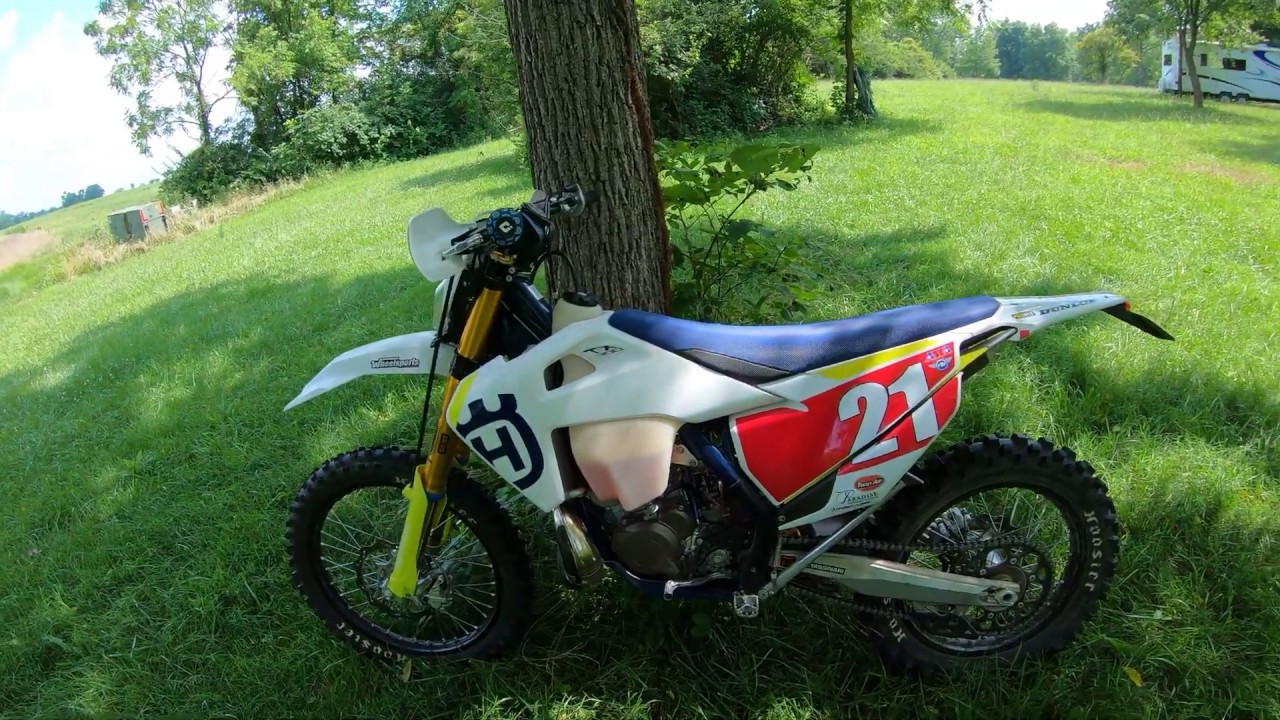2019 Husky TX300 with Hoosier Tires - YouTube