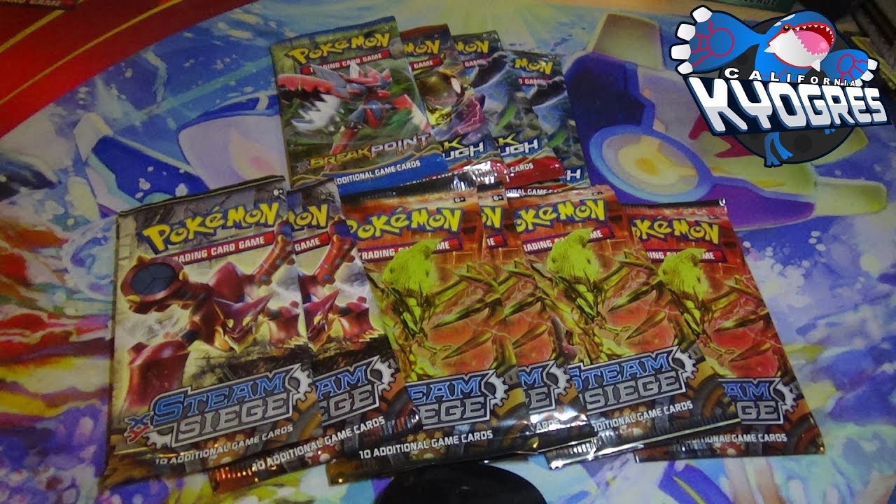 Opening 10 Random Pokemon TCG Booster Packs Of Pokemon Cards!! - YouTube