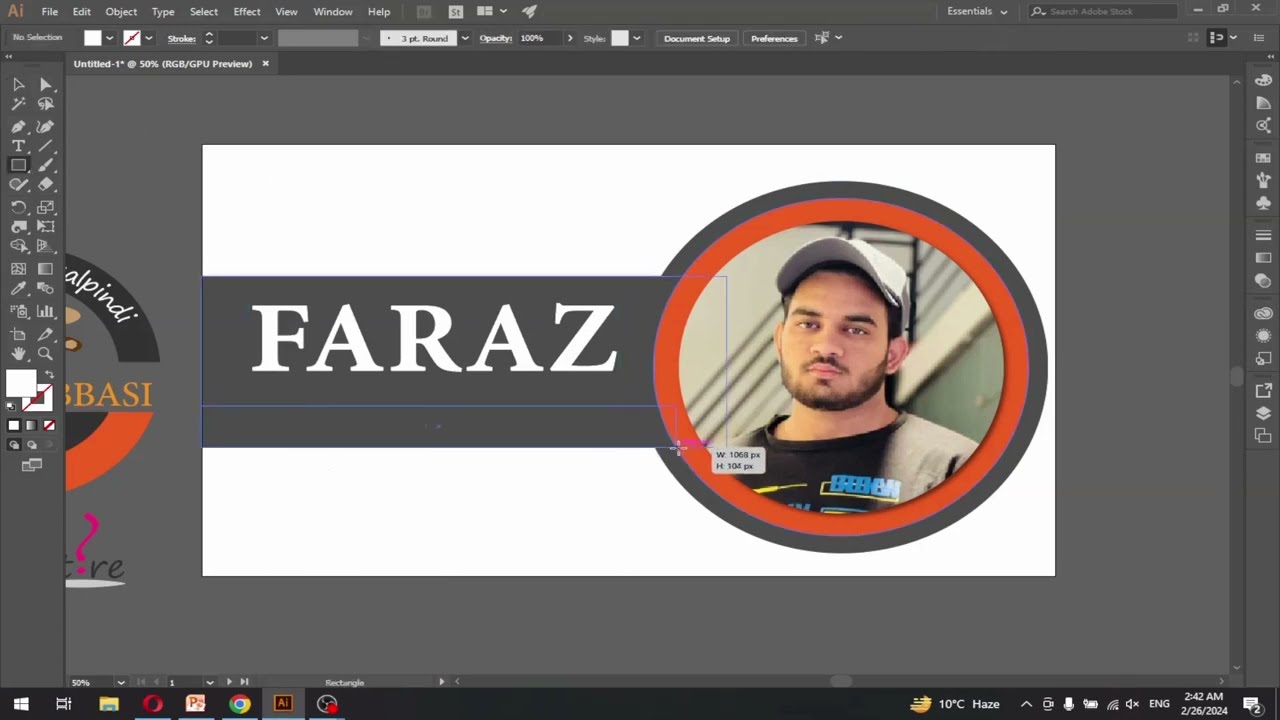 how to create thumbnail design in illustrator | Graphic Designing ...
