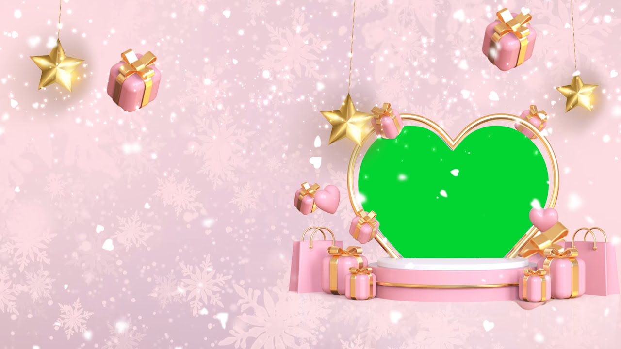 Wedding Valentine Video Titles - Green Screen Template with 4K Quality ...