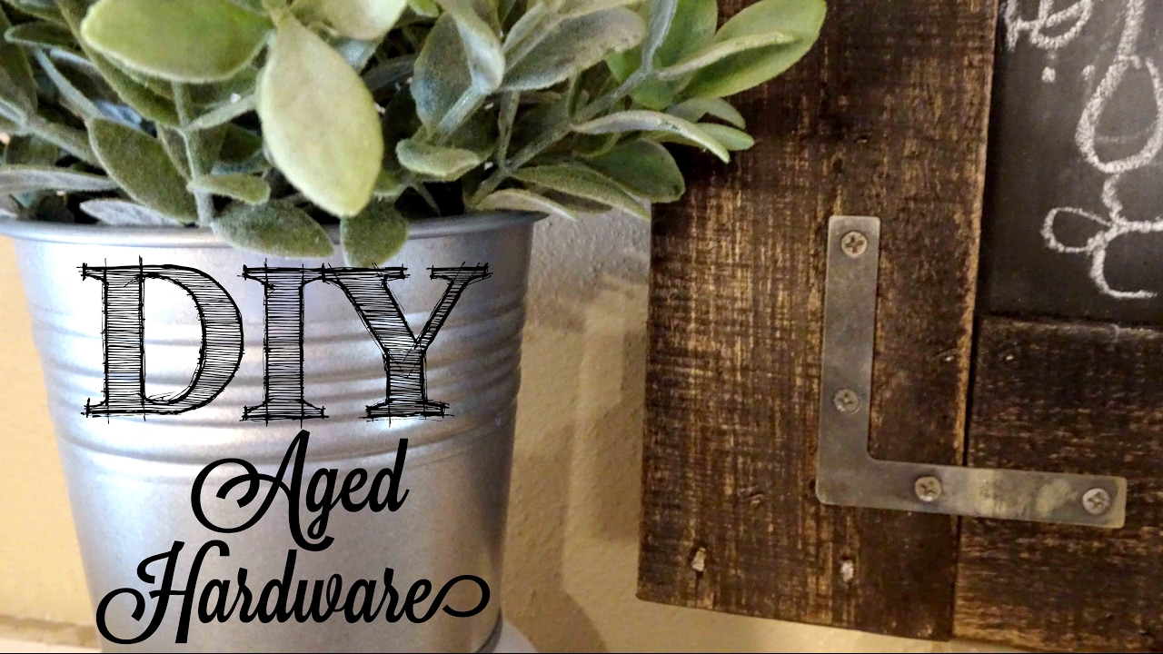 Aging Hardware with a Blow Torch - YouTube