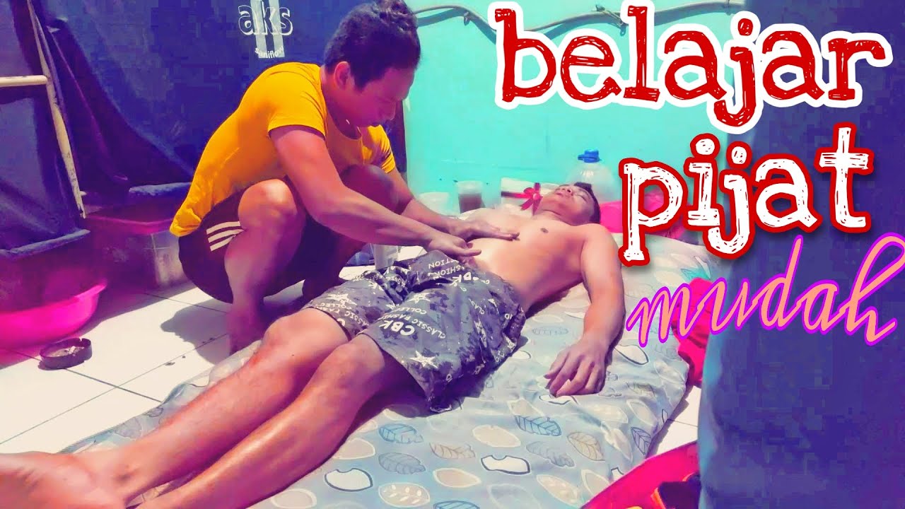 cara pijat urut mengatasi pegal pegal ~ gaya kang pijat - YouTube
