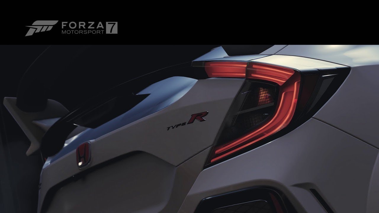Forza Motorsport 7 - 2018 Honda Civic Type R Trailer - YouTube