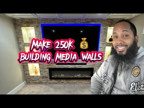 I made $250,000 building custom media walls - YouTube