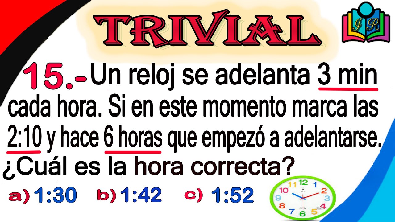 💥TRIVIAL de CRONOMETRÍA: ¿Cuál es la HORA CORRECTA en un RELOJ ...