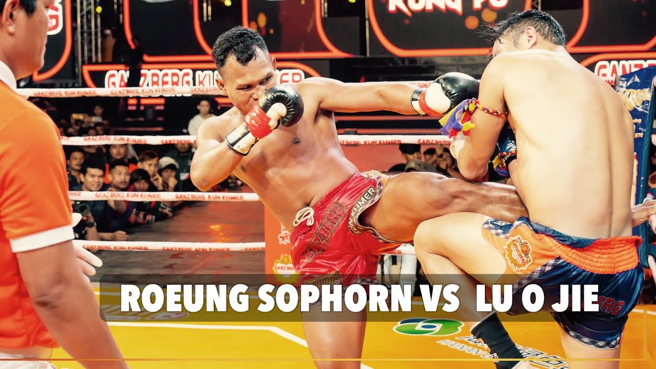 ROEUNG SOPHORN VS LU O JIE ROUND FULL HD #KUN_KHMER #CHINA - YouTube