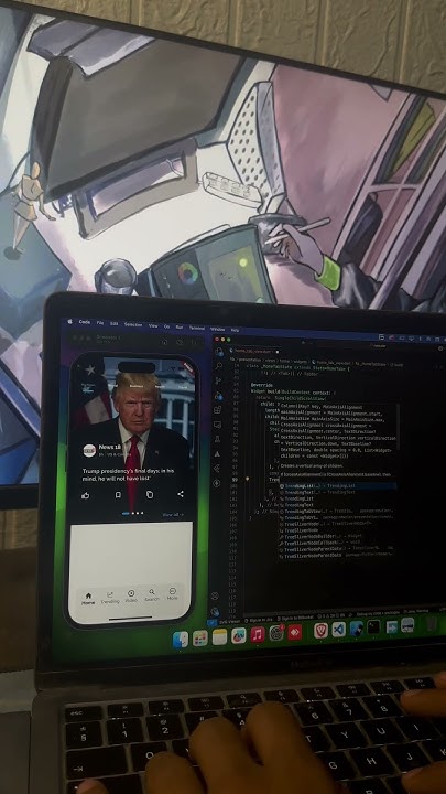 🔥 Build a Flutter News App! (Source Code in Comments) 🚀 #flutter # ...