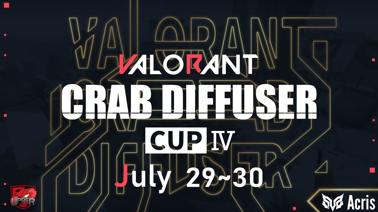 Crab Diffuser Cup Vol.4【VALORANT】準決勝・決勝 - YouTube