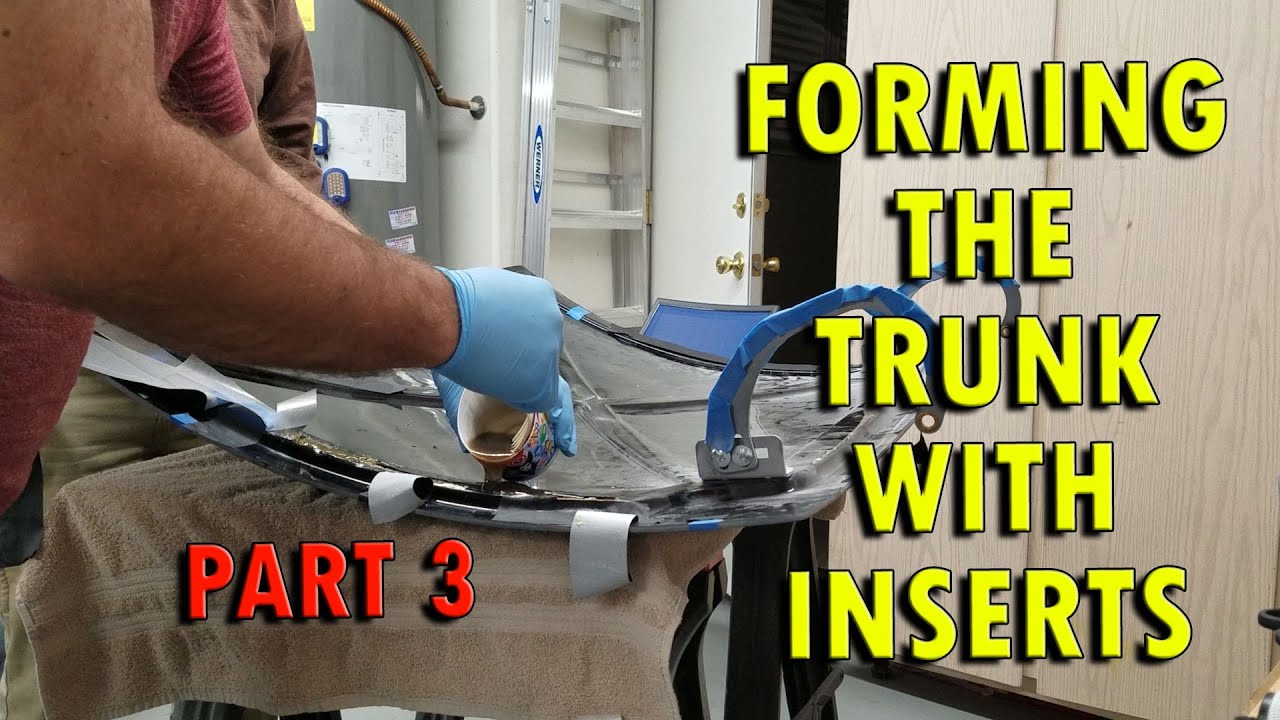Factory Five 33 Hot Rod V2 - Forming The Curvature Of The Trunk With ...