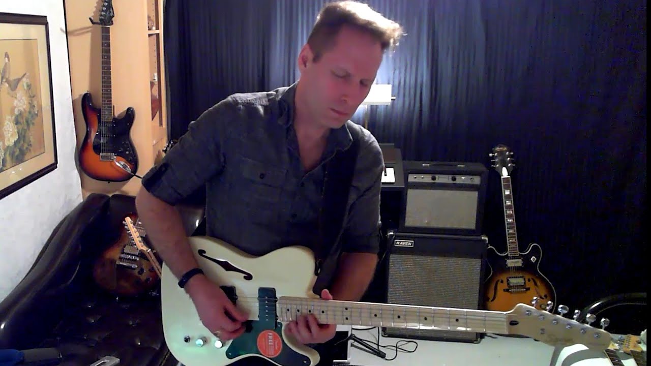 Fender Paranormal Thinline Cabronita Telecaster - Sean Brisson - Demo ...