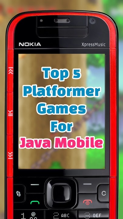 Top 5 Platformer Games for Java Mobile | You Must Play! - YouTube