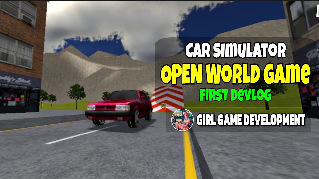 We Make a Car Game Using Mobile in Its Magic Engine | GIRL Game Development @GZShiba @Alvid_gd ...