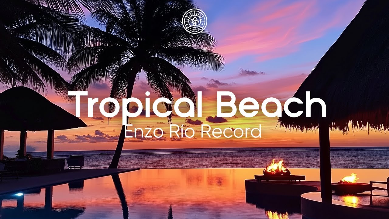 Tropical Beach Music with Beautiful Ocean Beach Views | 3 Hours Relax ...