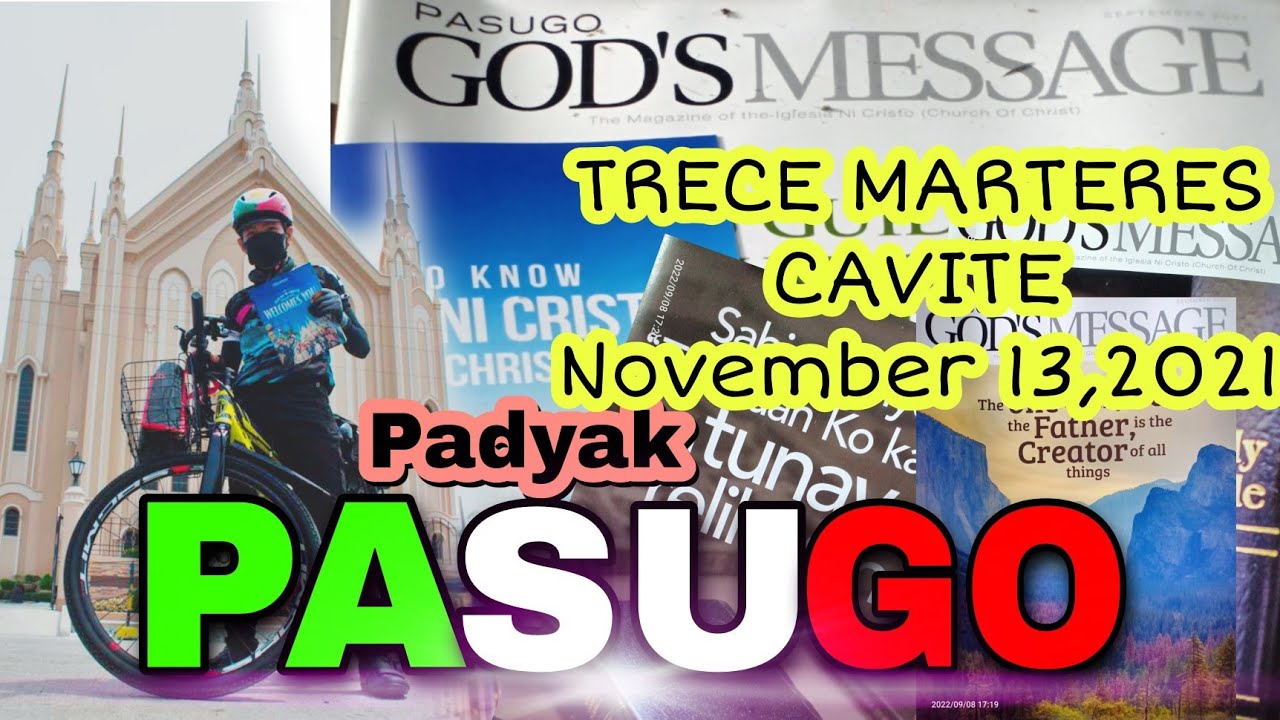 PASUGO drive ( pamamahagi ng pasugo sa Trece Cavite) - YouTube