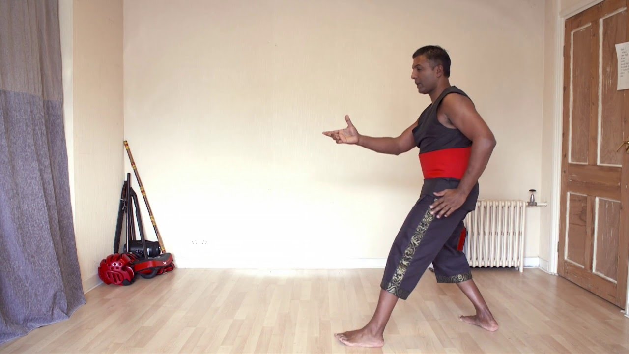 Silat Basics Salute & Stepping Striking - YouTube