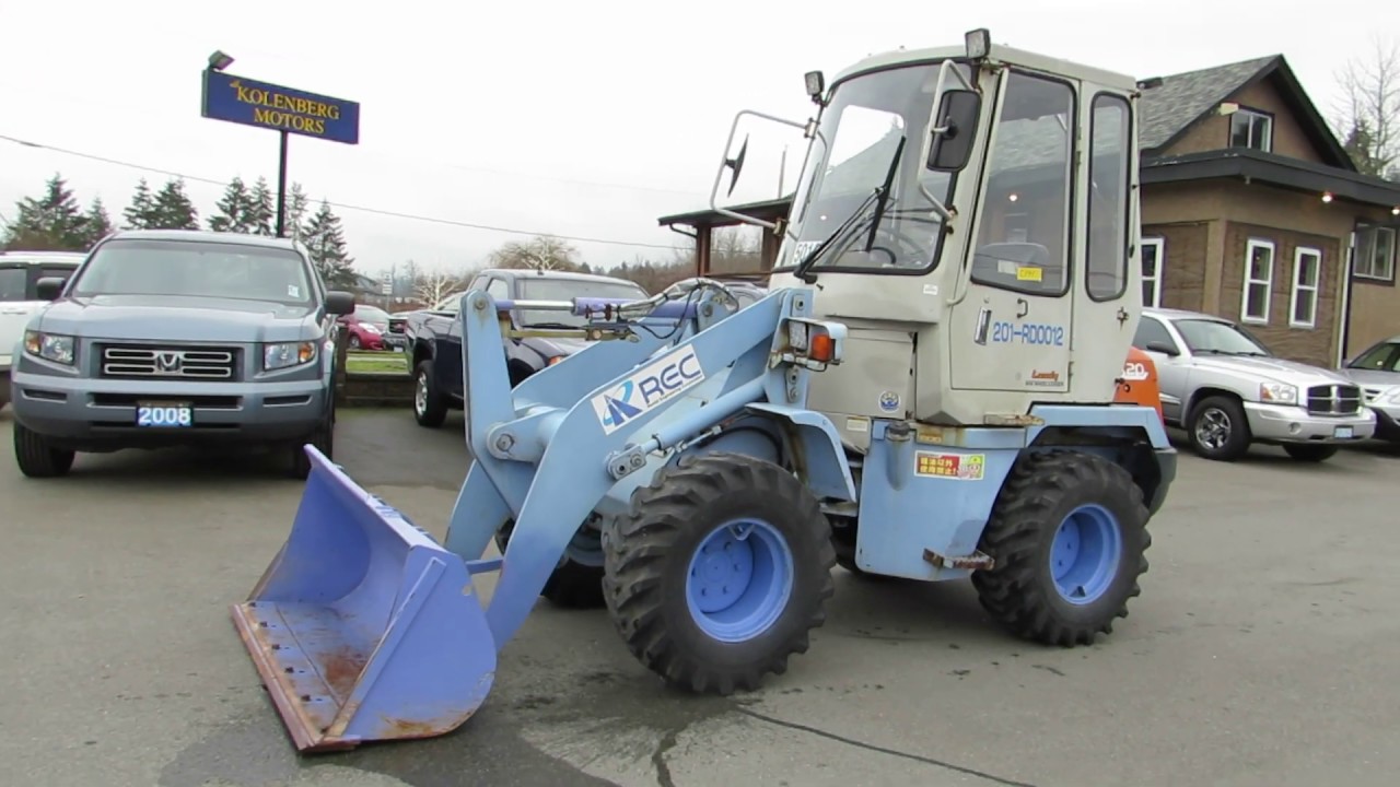1997 HITACHI LX20 MINI WHEEL LOADER AT KOLENBERG MOTORS LTD. - YouTube