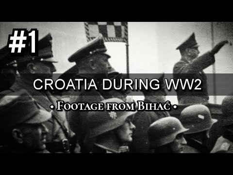 Croatia during WW2 - Footage from Bihać (English subtitles) #1 - YouTube