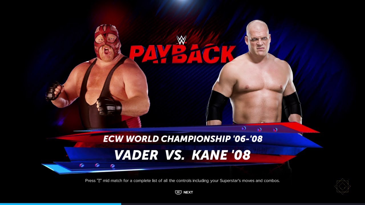 WWE 1 on 1 Fall Count Anywhere Match Kane vs Vader - YouTube