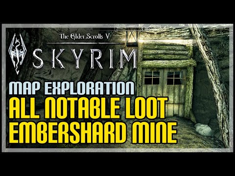 Embershard Mine Skyrim - All Notable Loot - YouTube