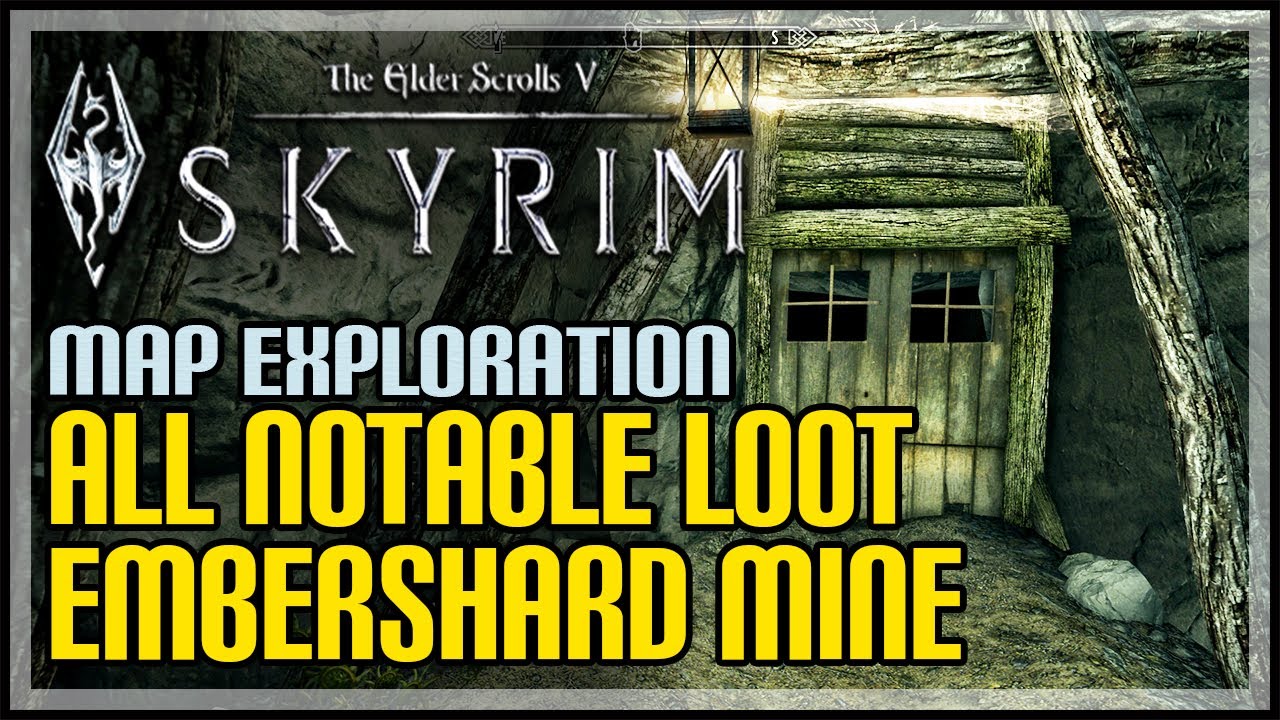 Embershard Mine Skyrim - All Notable Loot - YouTube