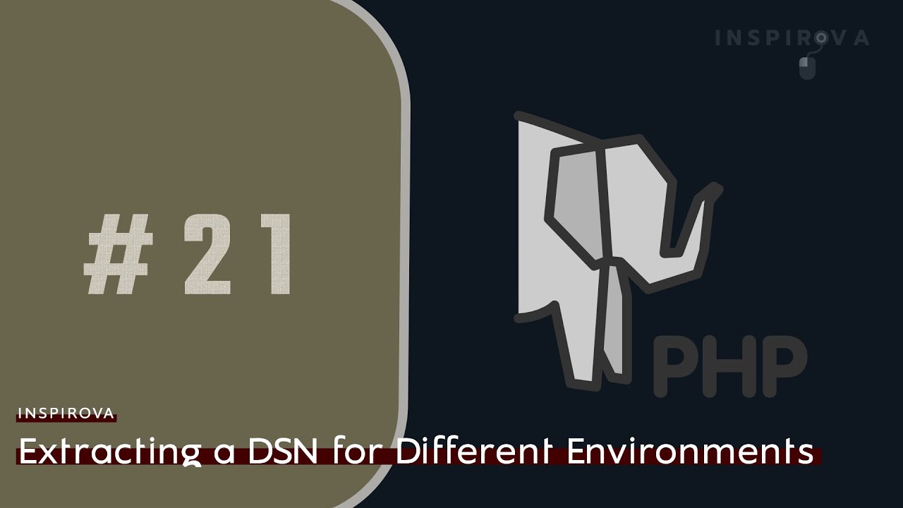 Php For Beginners In Arabic 21 Extracting A Dsn For Different Environments Youtube