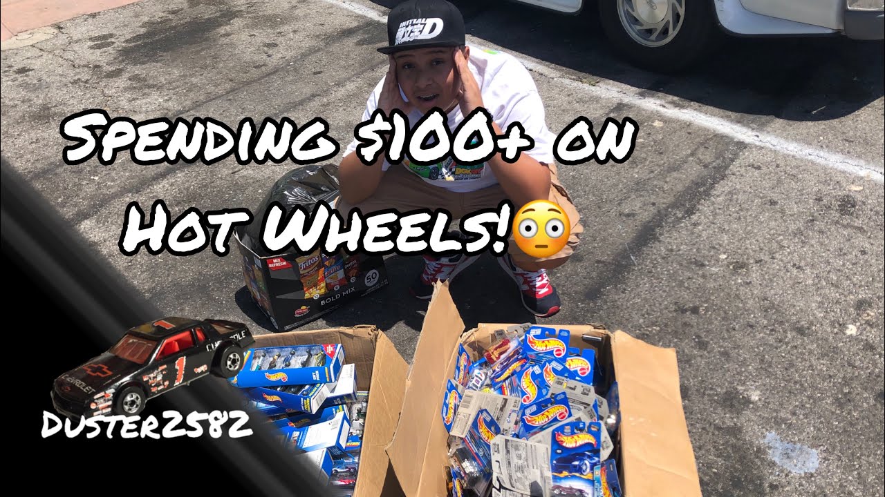 Spending $100+ on Hot Wheels!😬 | Duster2582 - YouTube