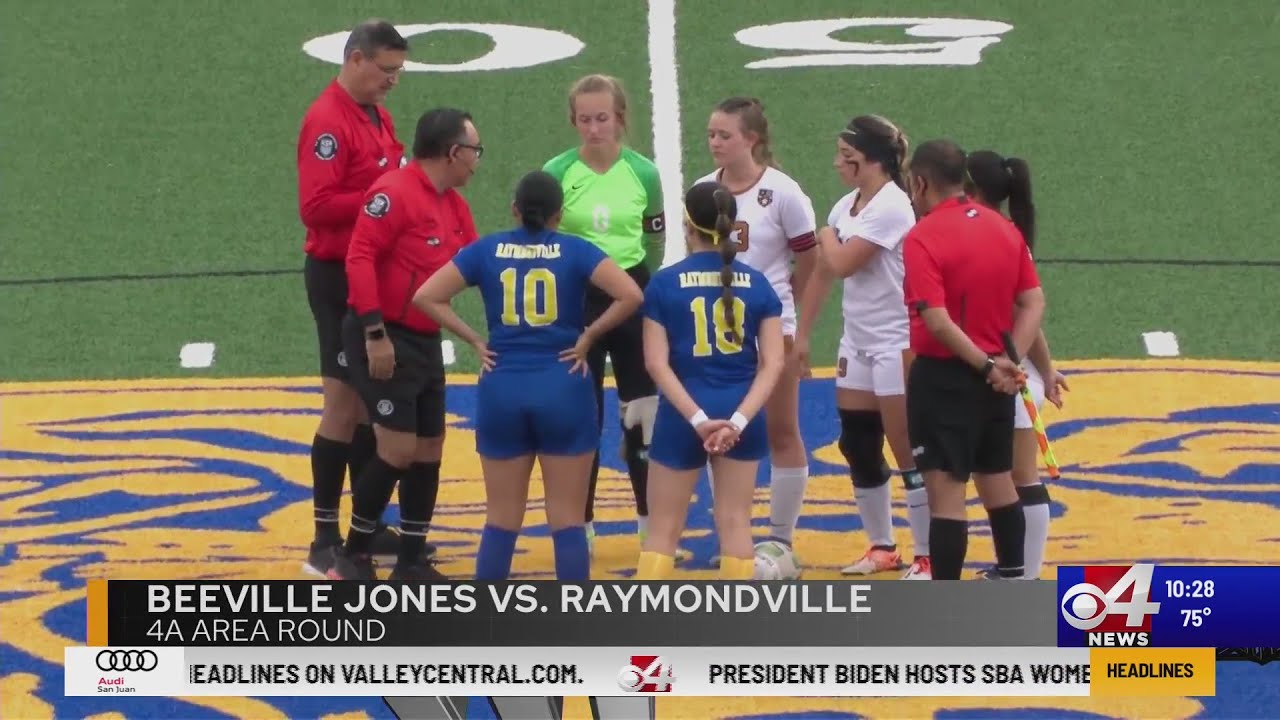 Beeville Jones Girls Soccer Beats Raymondville 3-0 in Area Round - YouTube