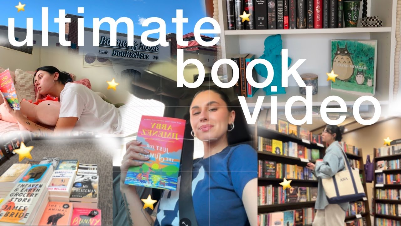 the ultimate book video | book shopping, reading vlog, new shelves ...