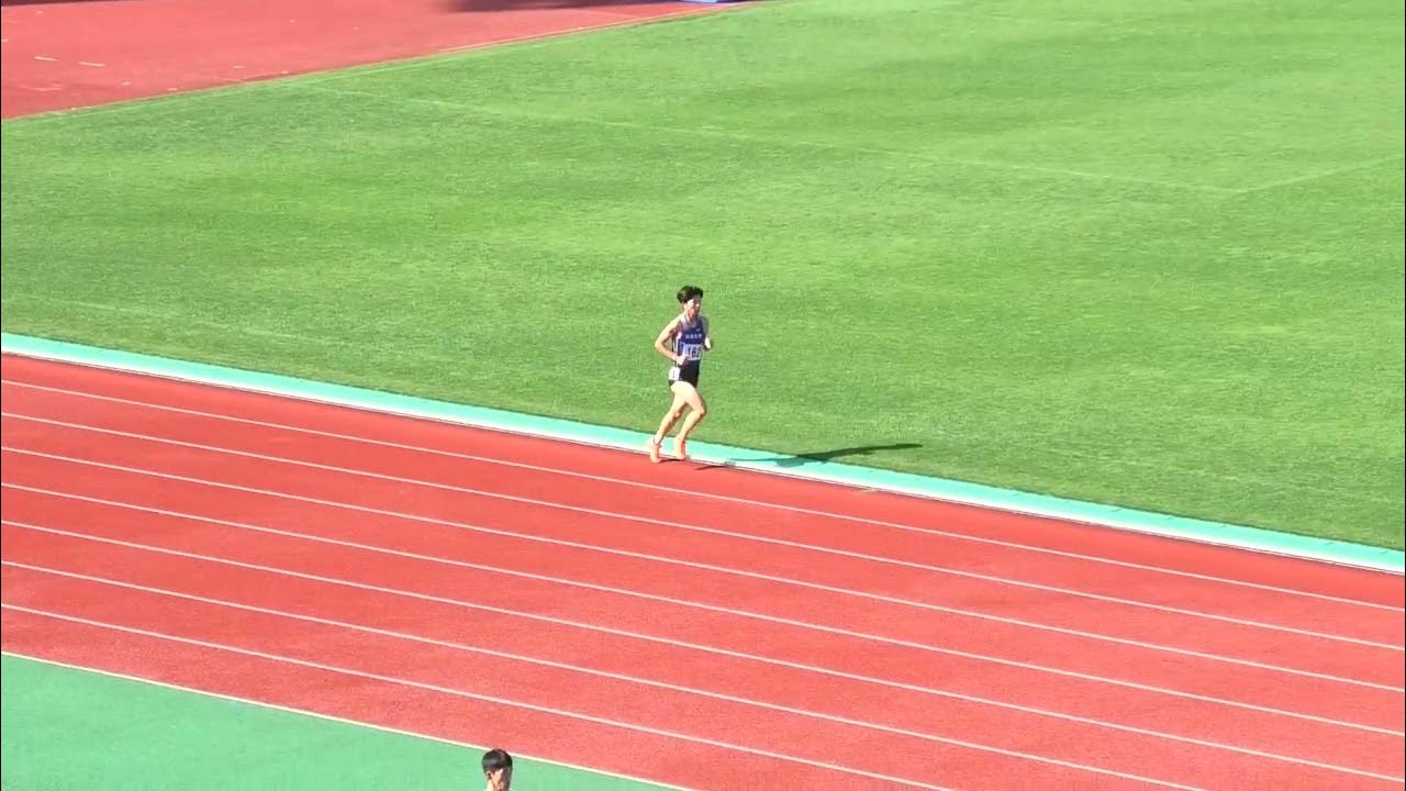 秋田市民スポーツ祭 男子5000m決勝 山田 20221002 - YouTube