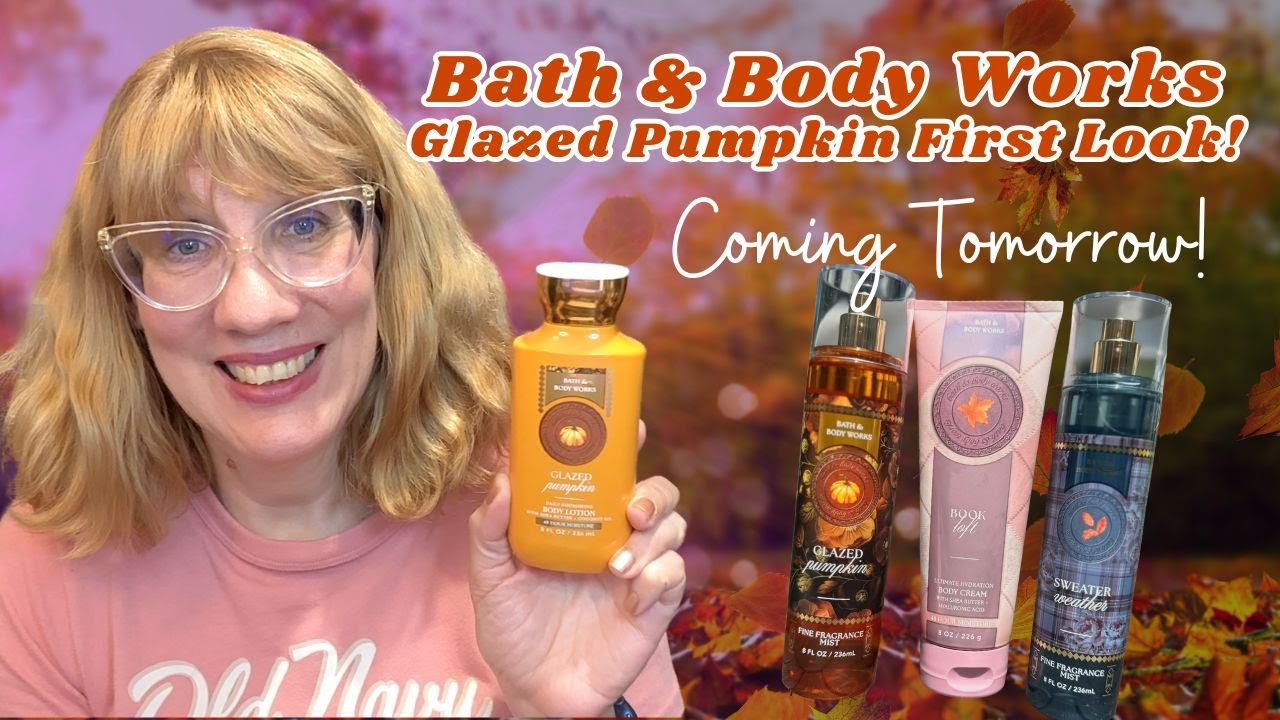 Bath & Body Works Glazed Pumpkin First Look! - YouTube