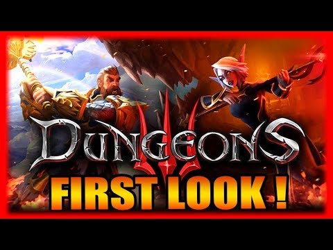 Evil Evilness RTS! Dungeons 3 - Gameplay Impressions Part 1 - YouTube