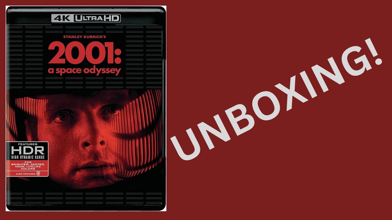 Unboxing "2001: A Space Odyssey" On 4K UHD Blu ray Combo Pack - YouTube
