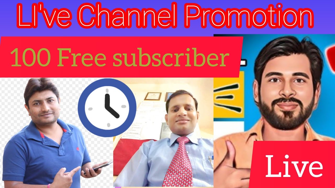 Live | Free Promotion | Live Promotion | 100 Subscriber Free # ...