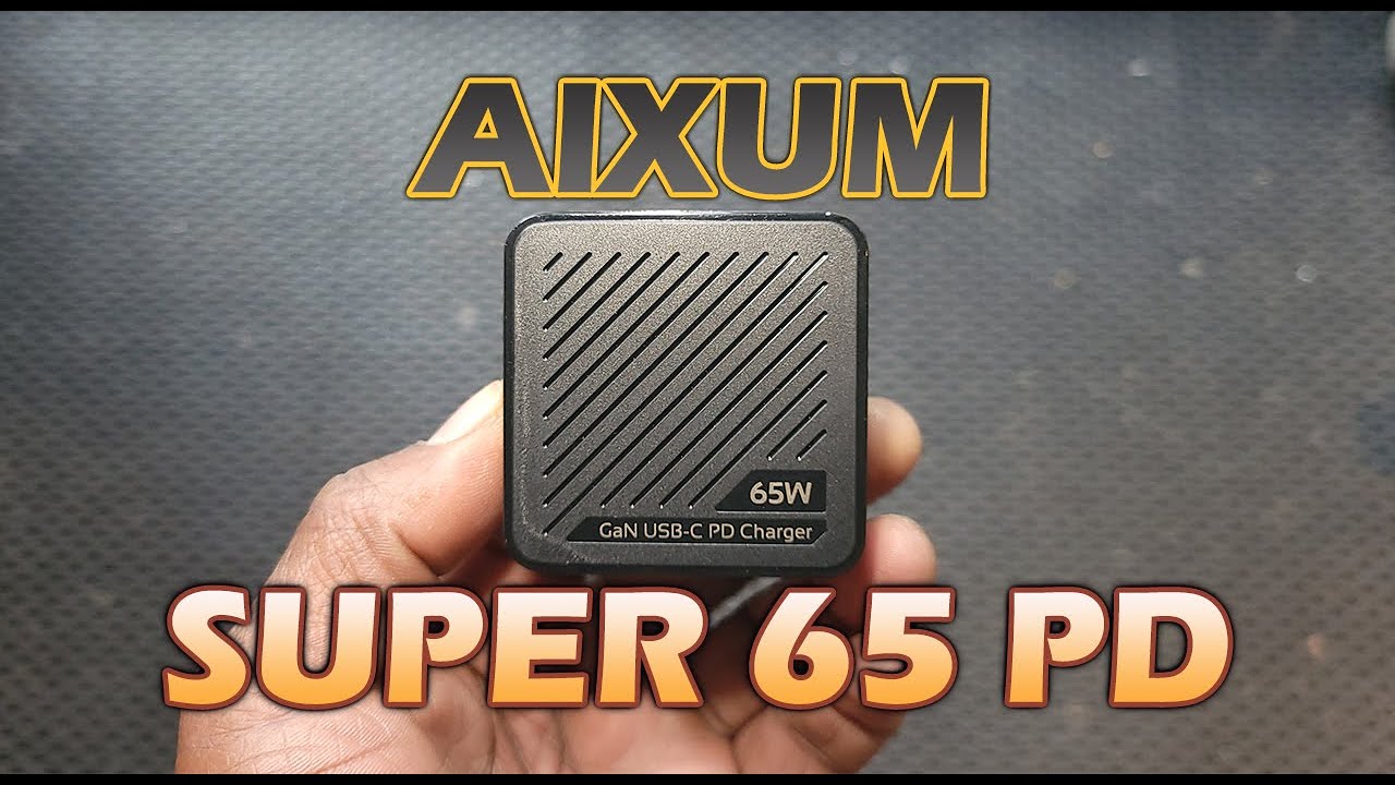 Alxum Gan 65W Super Fast Wall Charger Review (100% Panda Approved ...