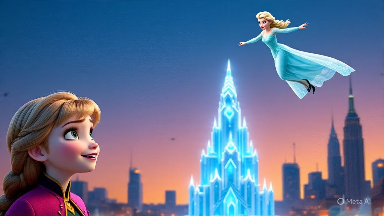 Anna Watches Elsa Take Flight for the First Time! ️🌟 - YouTube