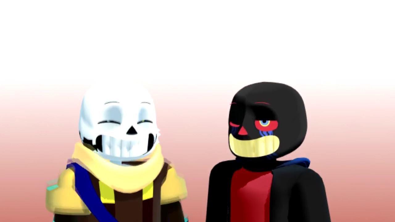 【MMD+DL】 Undertale Time Lapse meme 【Error x Ink sans】 - YouTube