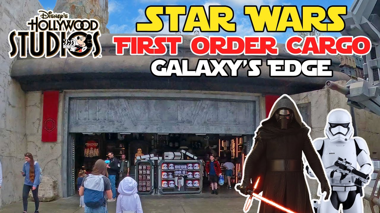 Shop at FIRST ORDER Cargo | Star Wars Galaxy's Edge at Hollywood ...