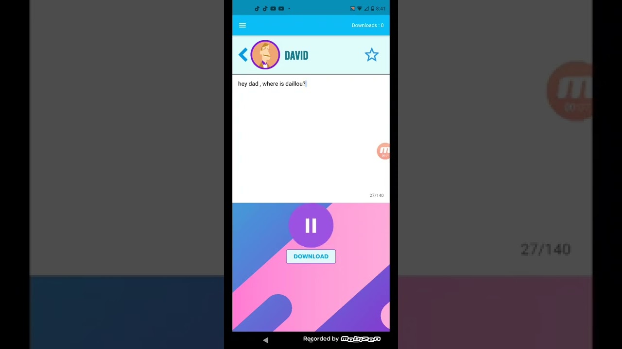 GoAnimate David voice clip - YouTube