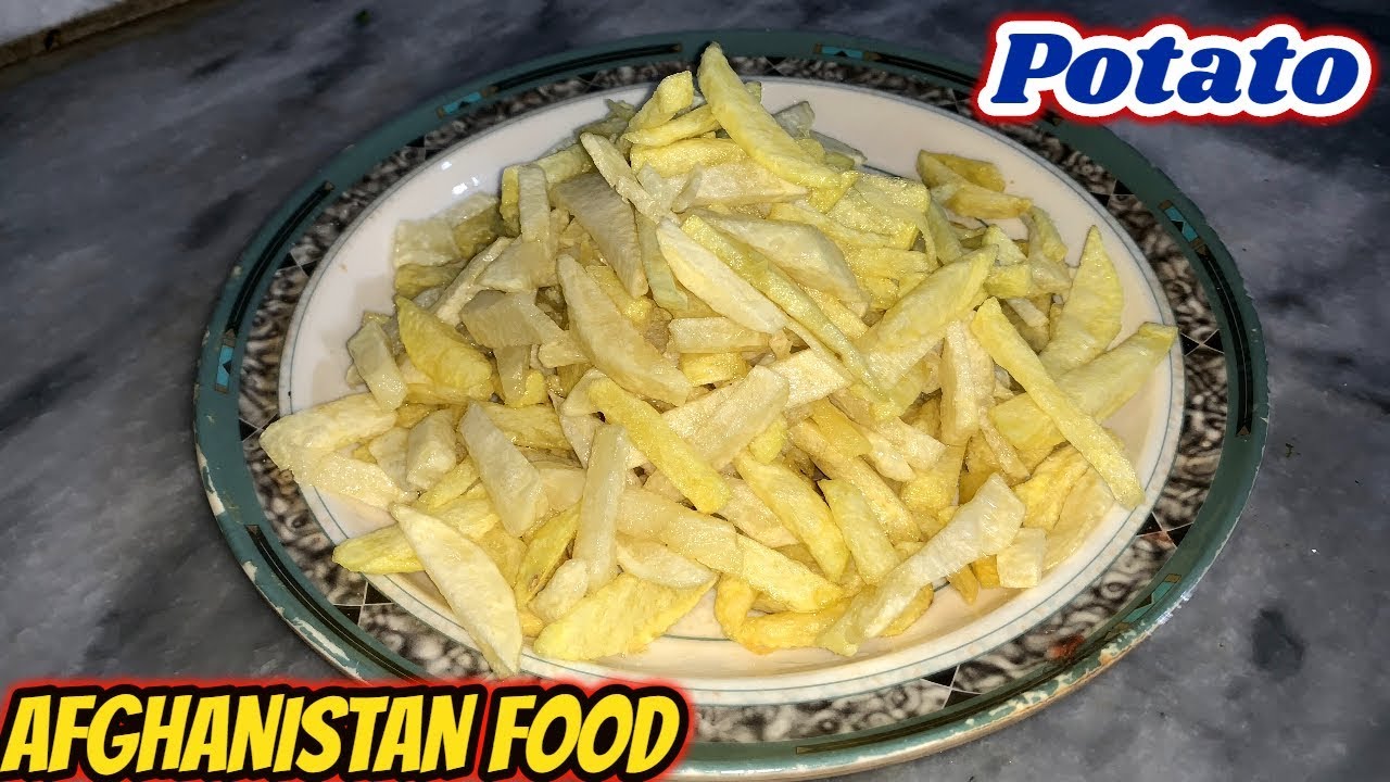 CHIPS | POTATO CHIPS RECIPES BY AFGHANISTAN FOOD | AFGHANISTAN STREET ...