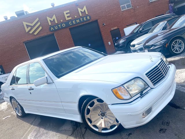 1998 Mercedes S600 S600 W140 1998 V12 AMG #العاصمة #capital