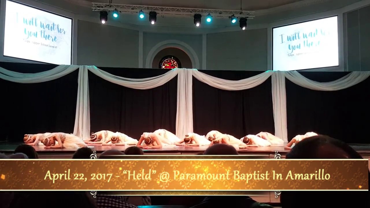 Lauren Ingle in "Held" on April 22, 2017 at Paramount Baptist Church in ...