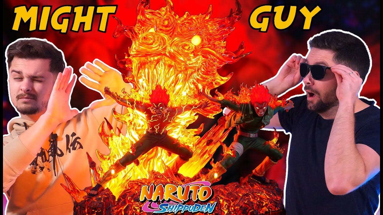 EBLOUISSANTE statue ! MIGHT GUY ex version par Pickstar - YouTube