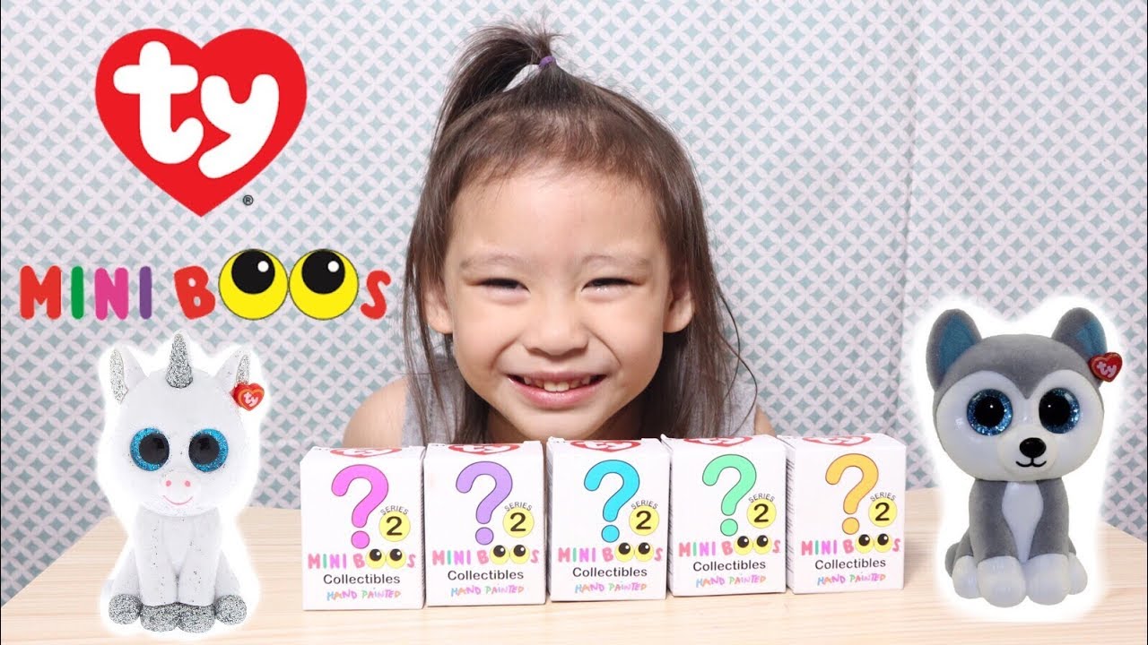 Beanie Boos Mini Boos Ty Series 2 Unboxing! - YouTube