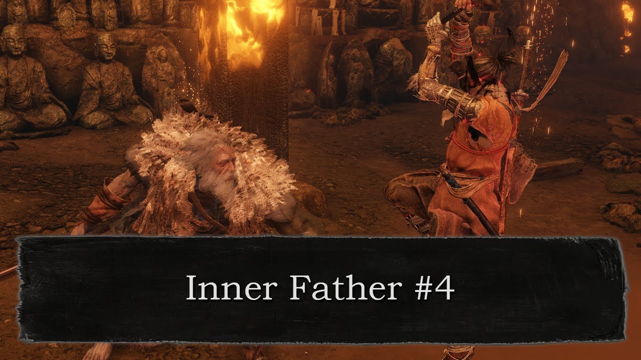 Sekiro - Inner Father #4 (Hitless, Charmless & Demon Bell) - YouTube