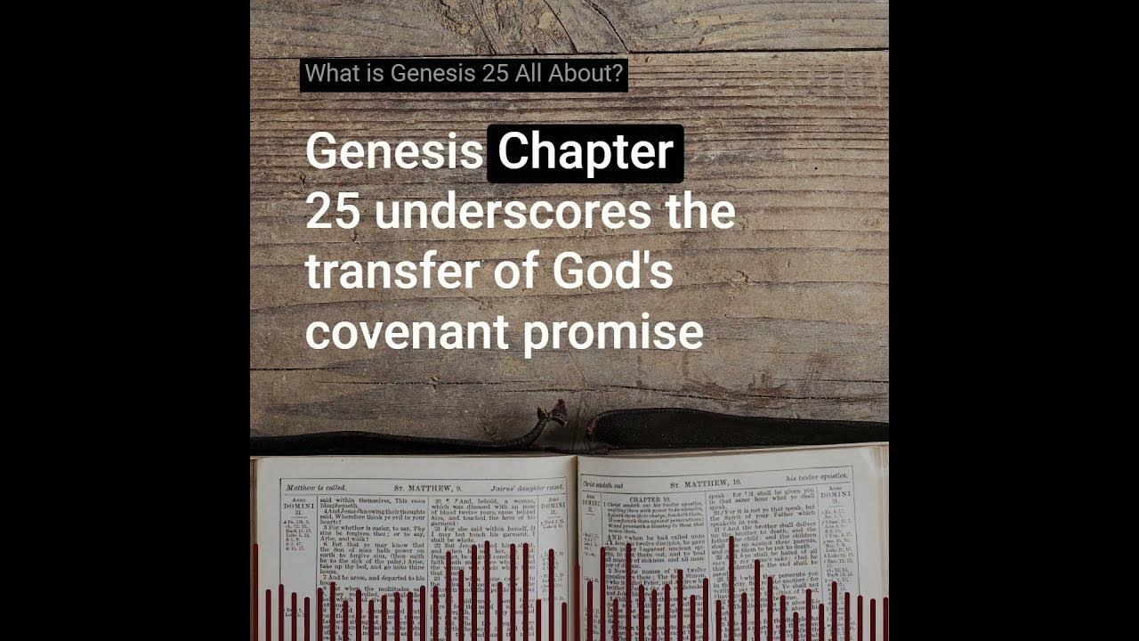 Genesis Chapter 25 - One Minute Scripture Study Time! - YouTube