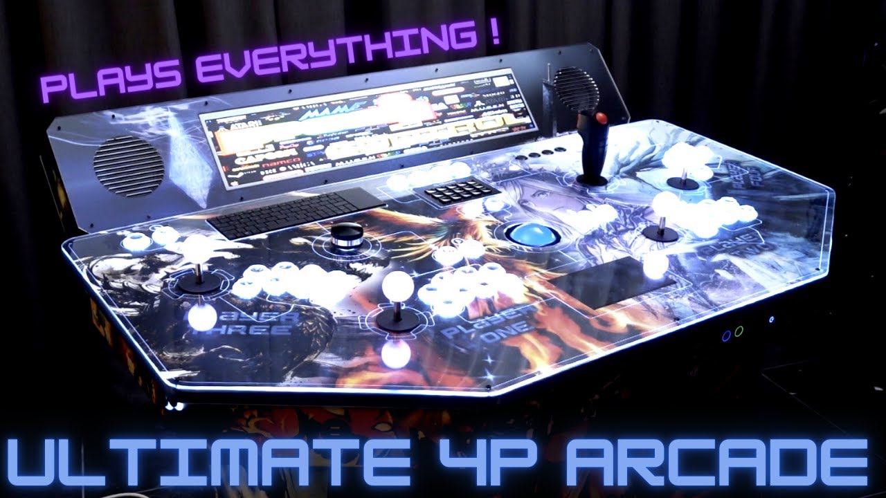 The Extreme Arcade Machine That Plays Every Single Game ! 😳 - YouTube