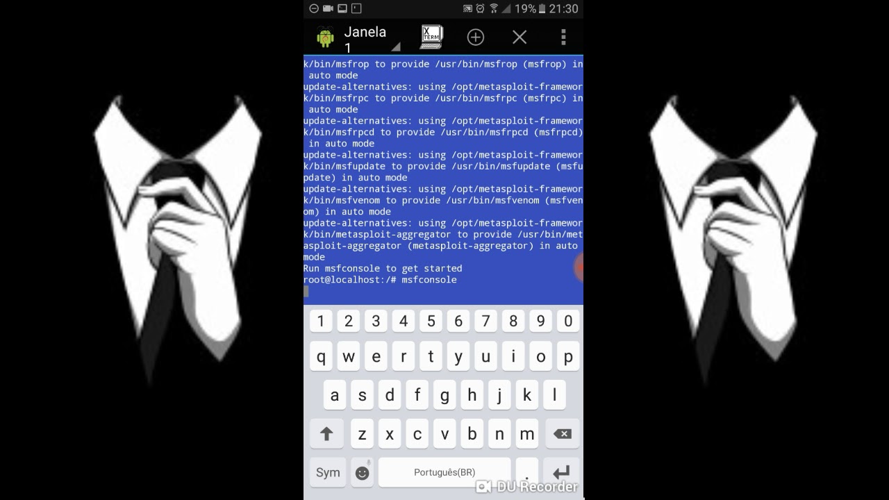 COMO INSTALAR O METASPLOIT NO GNUROOT DEBIAN - YouTube