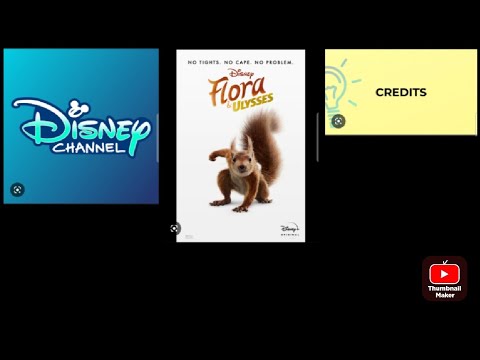 Flora & Ulysses - Disney Channel End Credits (A Good Day with FX) - YouTube